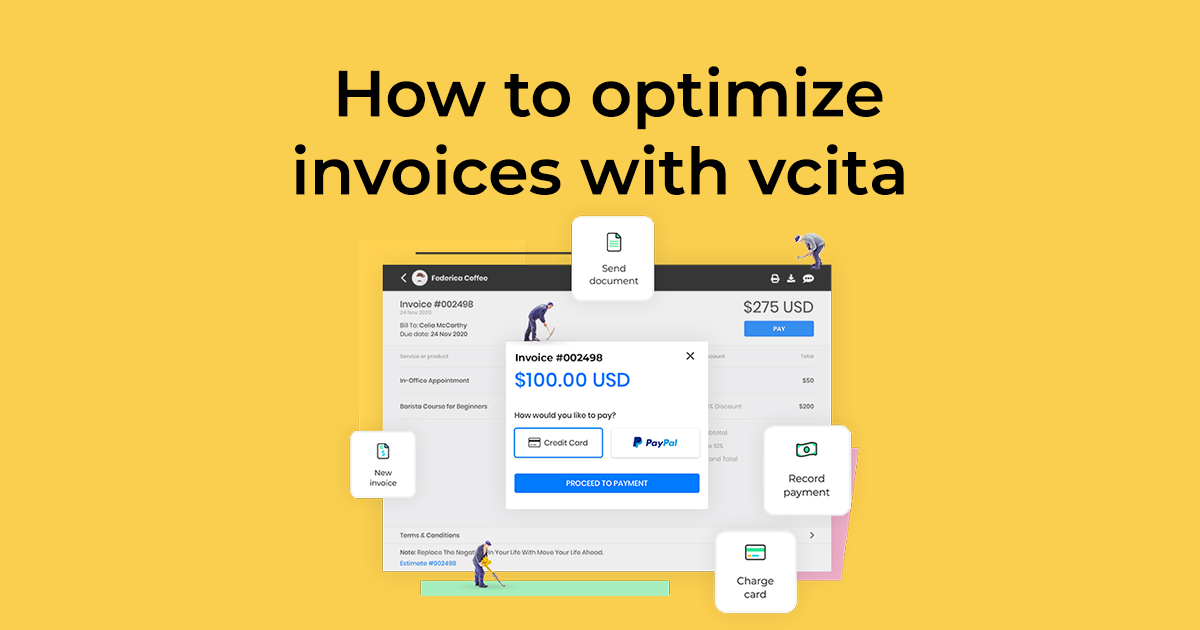 How different businesses use vcita invoices | vcita