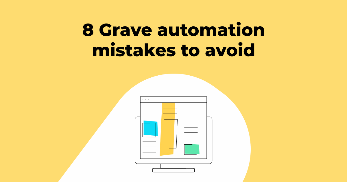 8 Automation mistakes to avoid | vcita