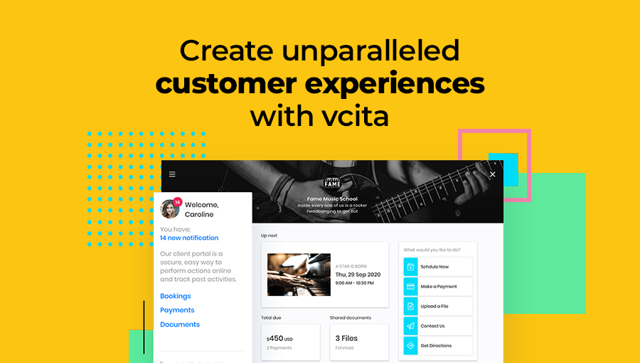 Make life easier for your clients with vcita | vcita