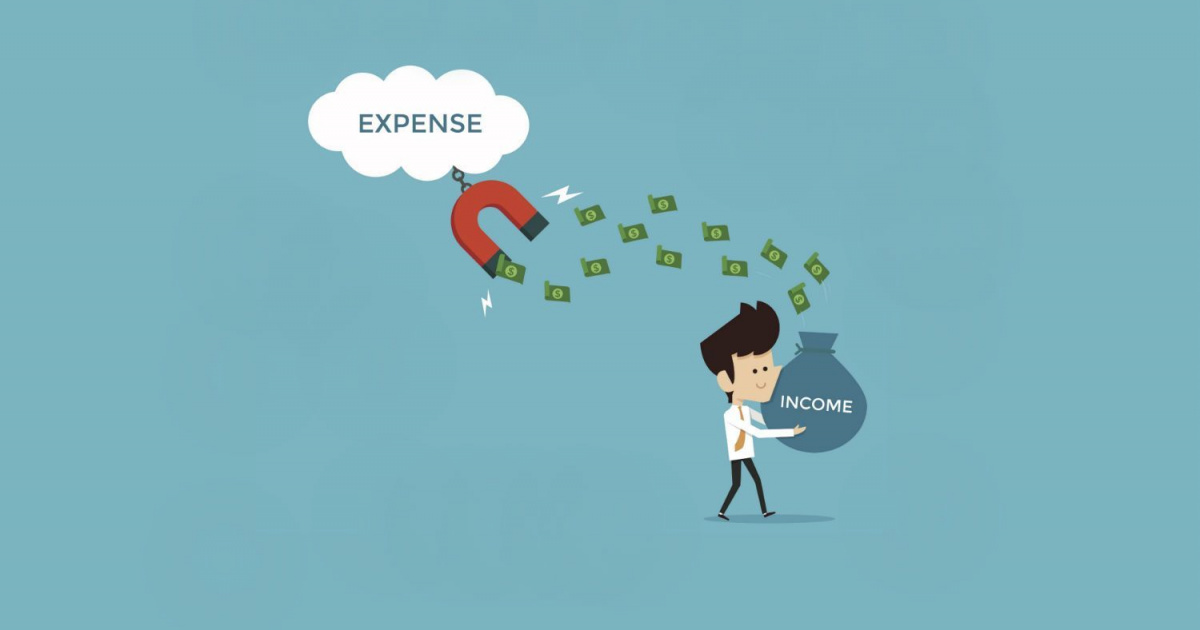 Income And Expenses Clipart