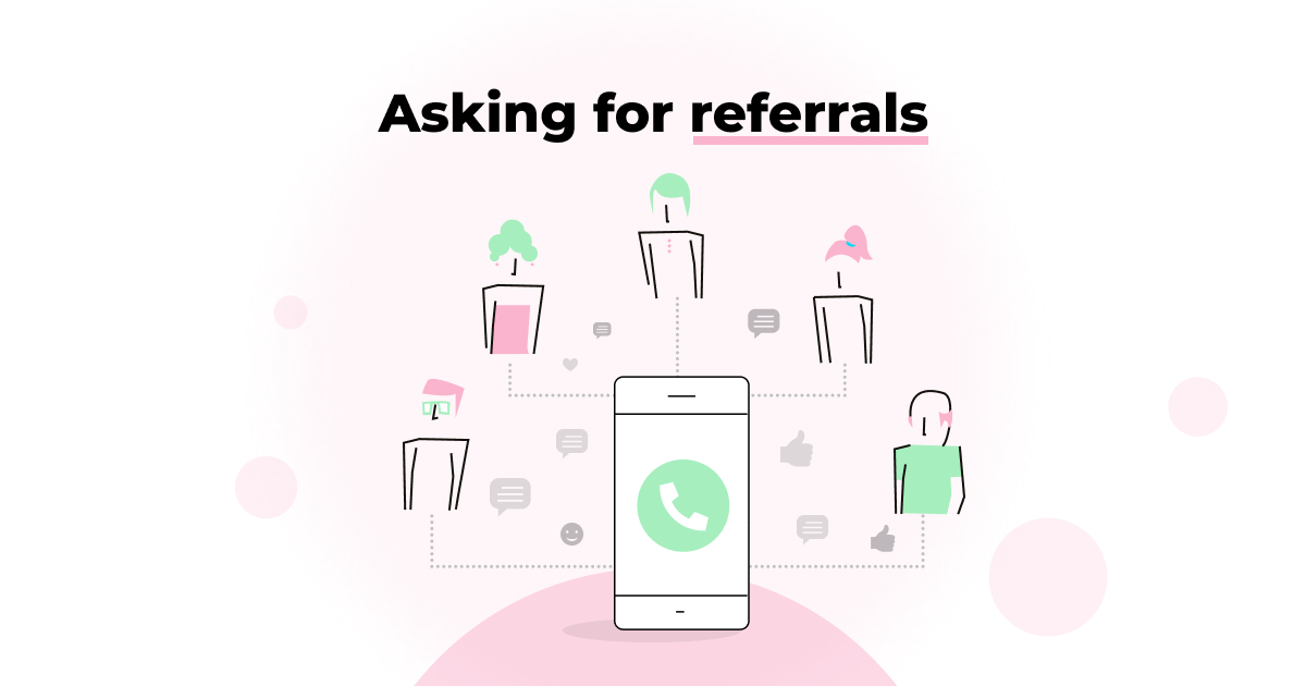 How to ask for client referrals | vcita