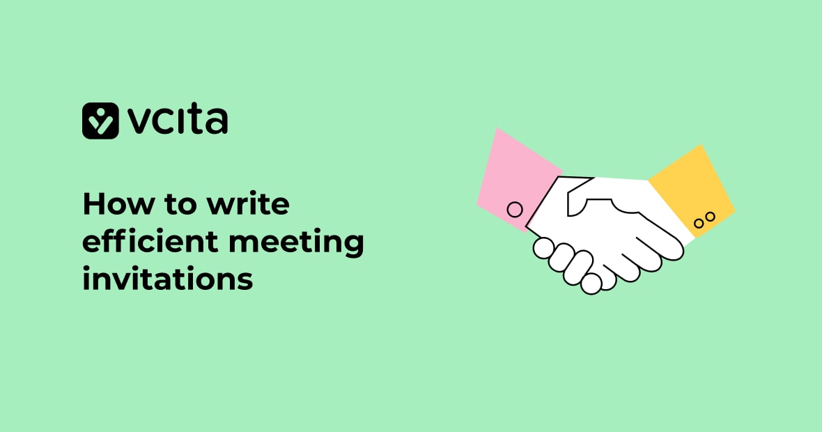 How to write efficient meeting invitations with samples and templates ...