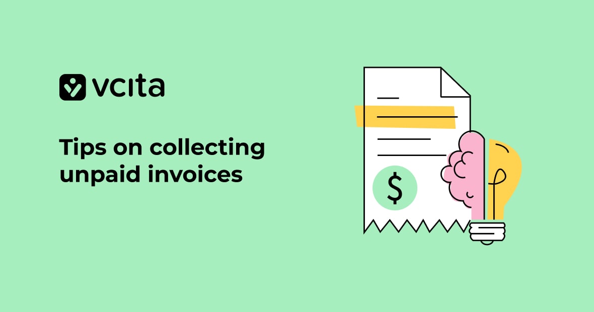 Collecting unpaid invoices: tips for small business owners | vcita